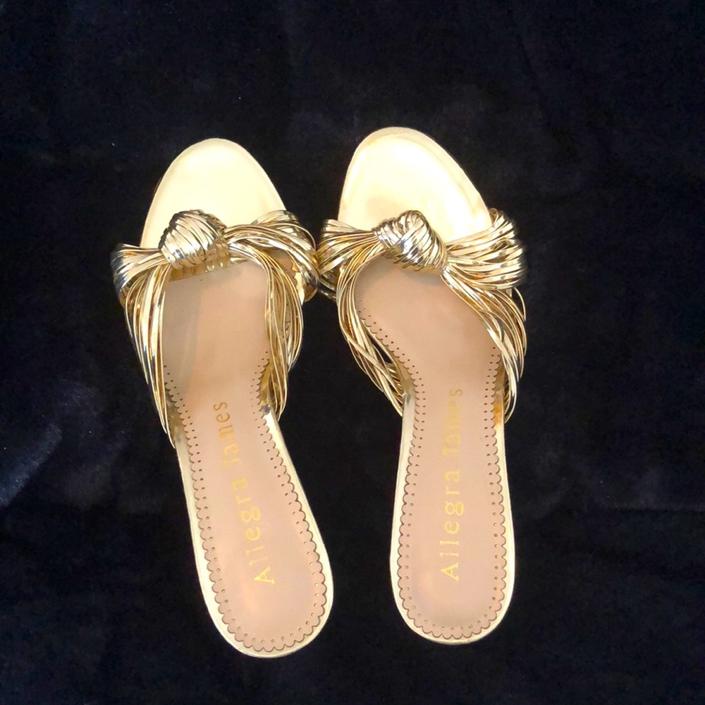 Allegra James Mule Heels - Gem